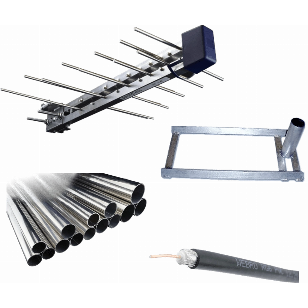 TV Aerial Kit For Caravans, Motorhomes, and Boats - Blake UK