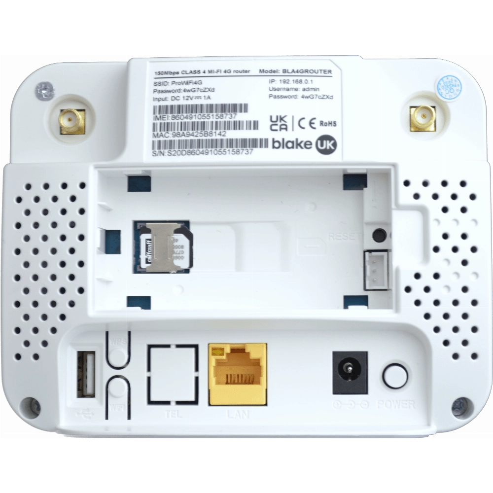 Blake 4G CAT4 Mi-Fi Router for Caravans | Blake UK - Blake UK