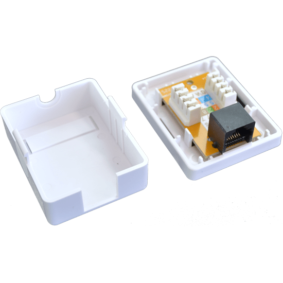 Single CAT6 RJ45 to Krone Coupler for SMB | Blake UK - Blake UK