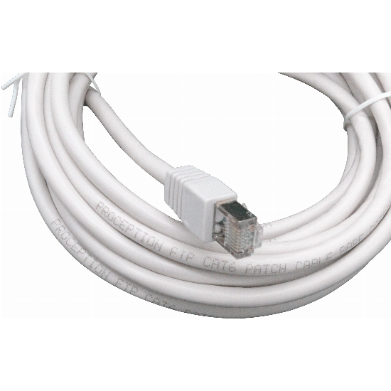 0.25m Grey FTP CAT6 Solid Copper Patch Lead | Blake UK - Blake UK