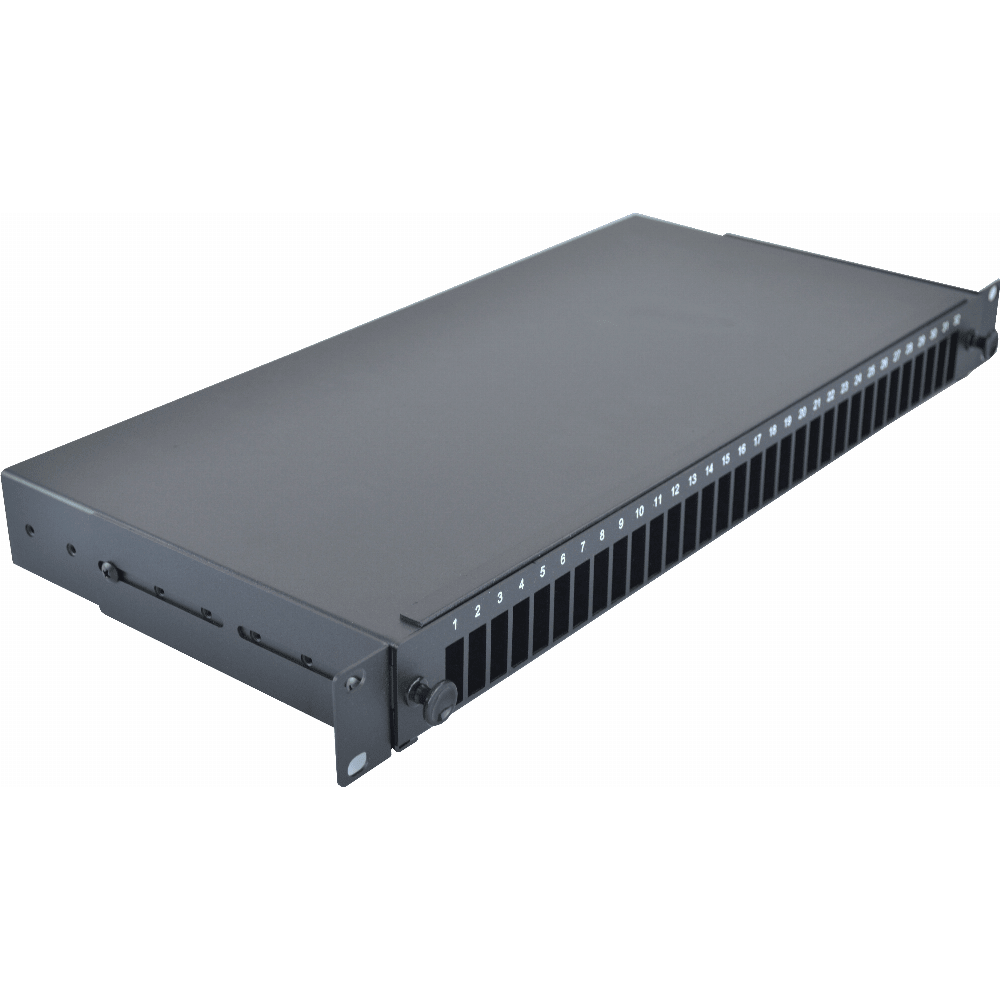 Duplex Fibre Optic Splice Rack Panel 32 Outlets | Blake UK - Blake UK