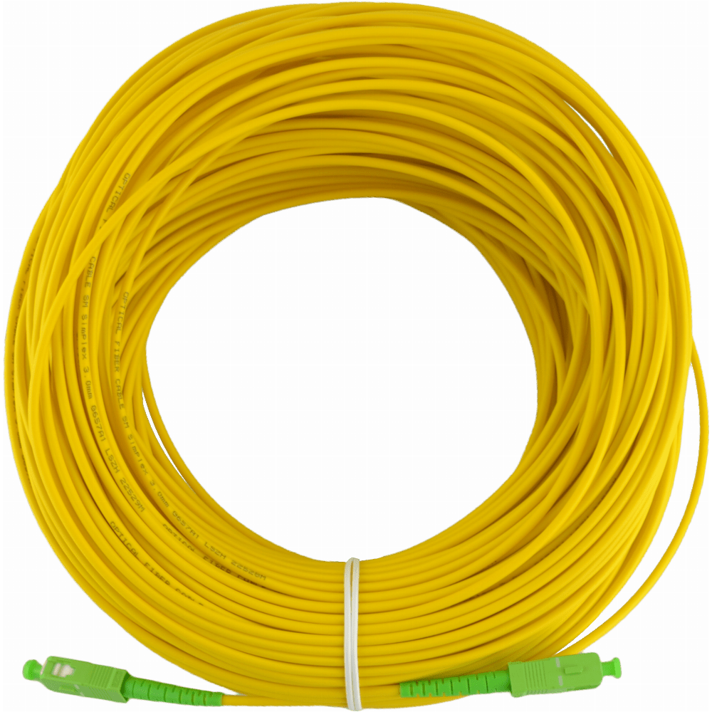 75m Single Mode Simplex Fibre Optic Patch Lead | Blake UK - Blake UK