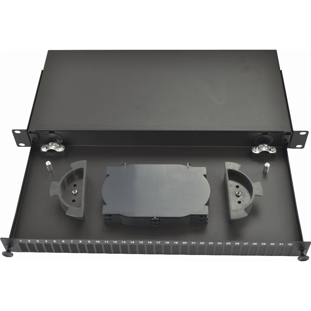 Duplex Fibre Optic Splice Rack Panel 32 Outlets | Blake UK - Blake UK