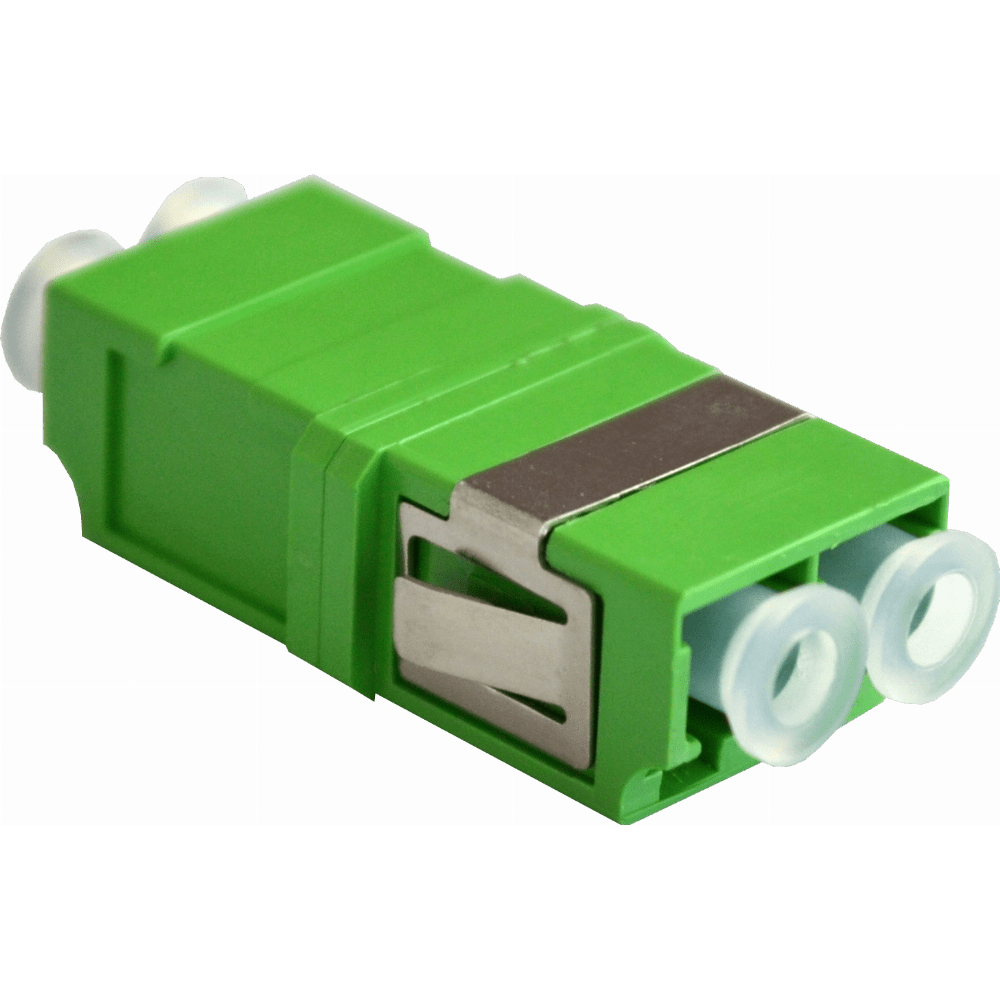 Duplex LC/APC Fibre Optic Adaptor without Flange | Blake UK - Blake UK