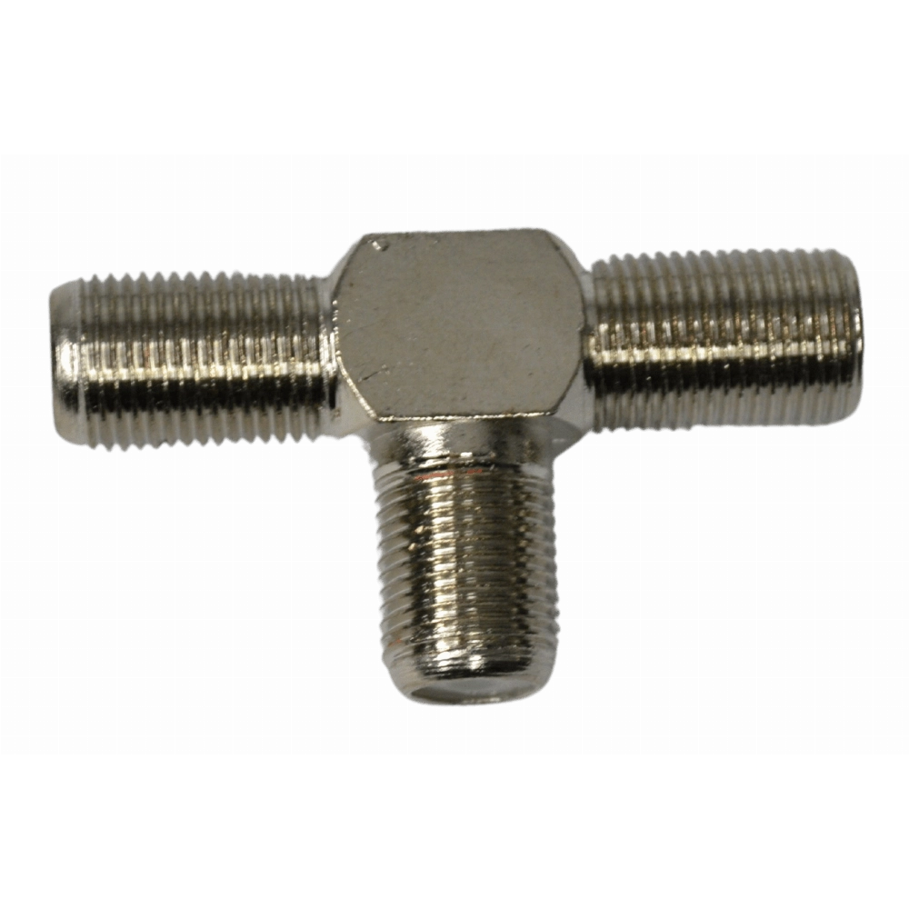 2 Way T Splitter Female to Two Female F-Type | Blake UK - Blake UK