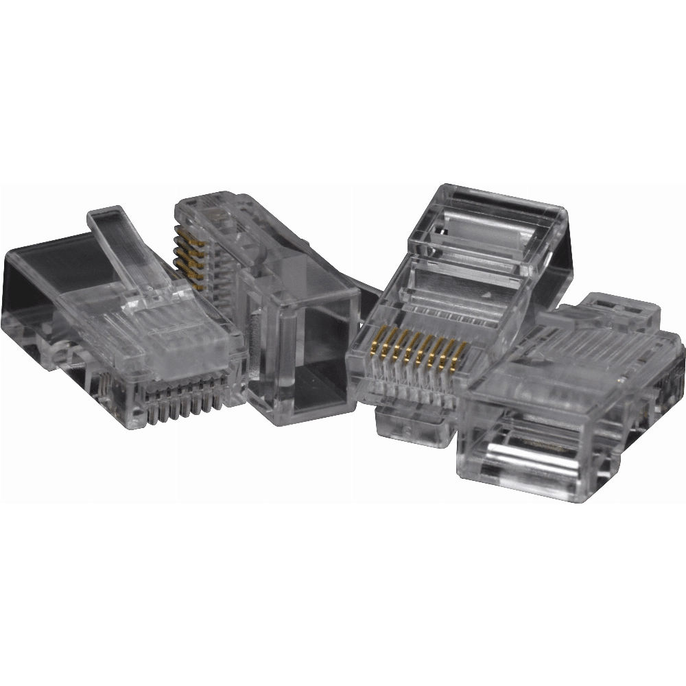 Push Through CAT5 Connector (Bag of 100) | PROception - Blake UK