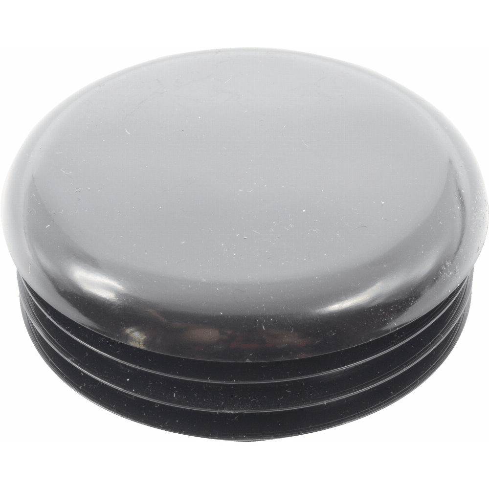 2 Black Round Pole Plastic End Cap/Plug | Blake UK - Blake UK