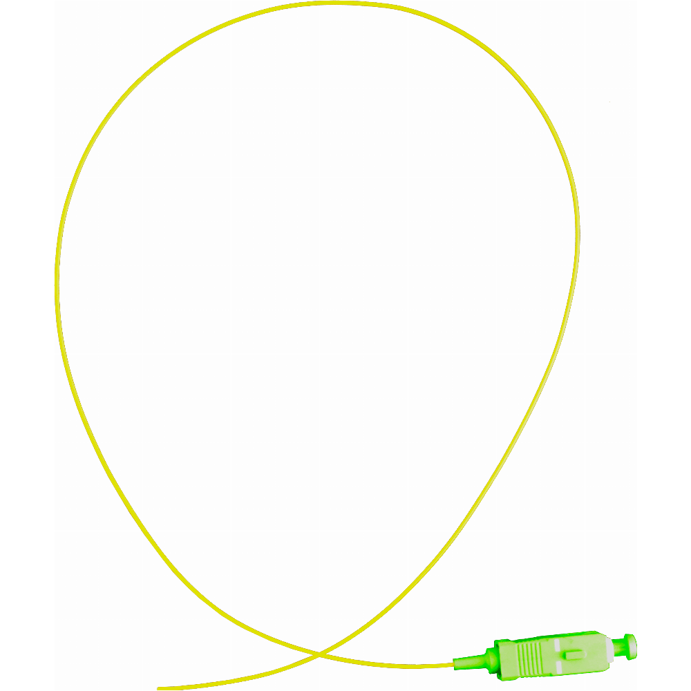 1m Simplex Fibre Optic LSZH SC/APC Pigtail | Blake UK - Blake UK