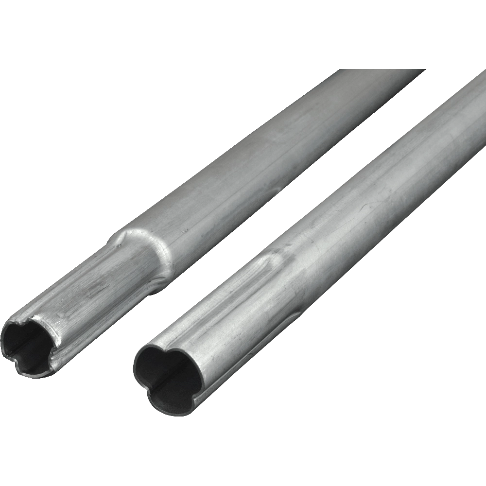 1.5m Straight Galvanised Interlocking Steel Pole | Blake UK - Blake UK