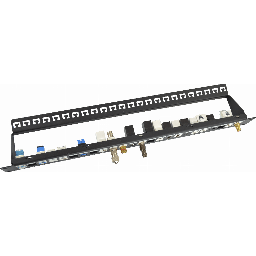 24 Port Keystone Multimedia Patch Panel | Blake UK - Blake UK