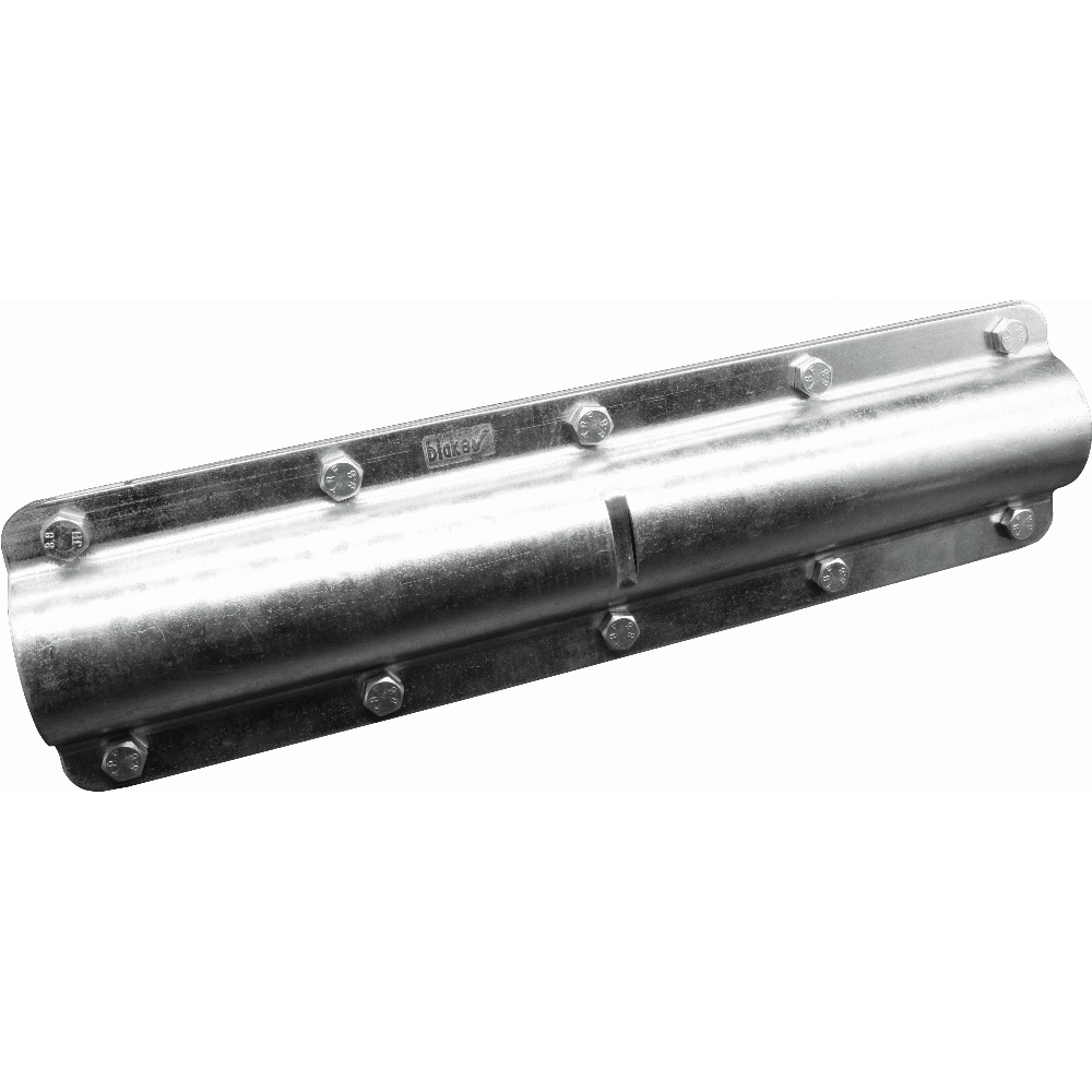 2 Bright Zinc Plated Antenna Mast Coupler | Blake UK - Blake UK