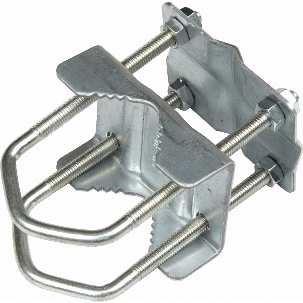 2x2 Galvanised Steel Mast Clamp For Antennas | Blake UK - Blake UK