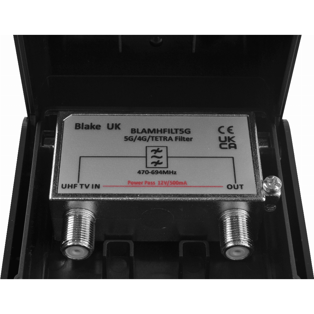 TETRA, 4G and 5G Masthead Filter for Interference | Blake UK - Blake UK