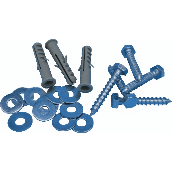 M8 x 50mm Fixing Kit: Bolt, M10 Plug & Washer | Blake UK - Blake UK