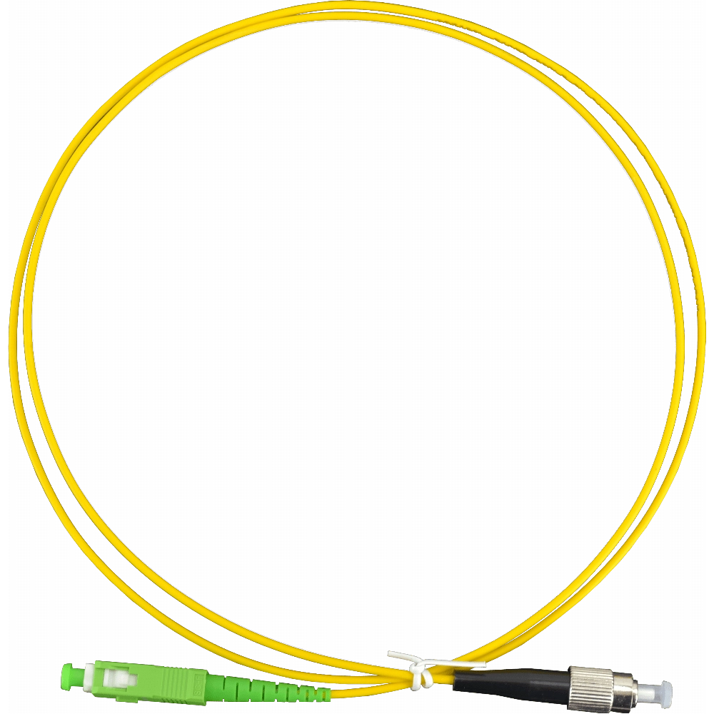 1m Simplex Fibre Optic Lead FC/UPC to SC/APC | Blake UK - Blake UK
