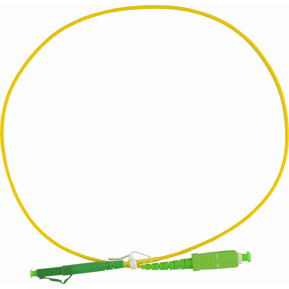 0.5m Simplex Fibre Optic LC/APC to SC/APC Pigtail | Blake UK - Blake UK