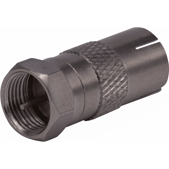 Single F-Type Male to IEC Female Adaptor | Blake UK - Blake UK