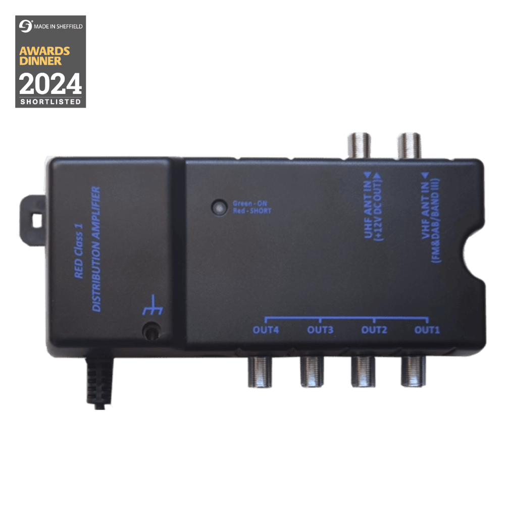 4 Way Variable High Gain Masthead Amplifier | Blake UK - Blake UK