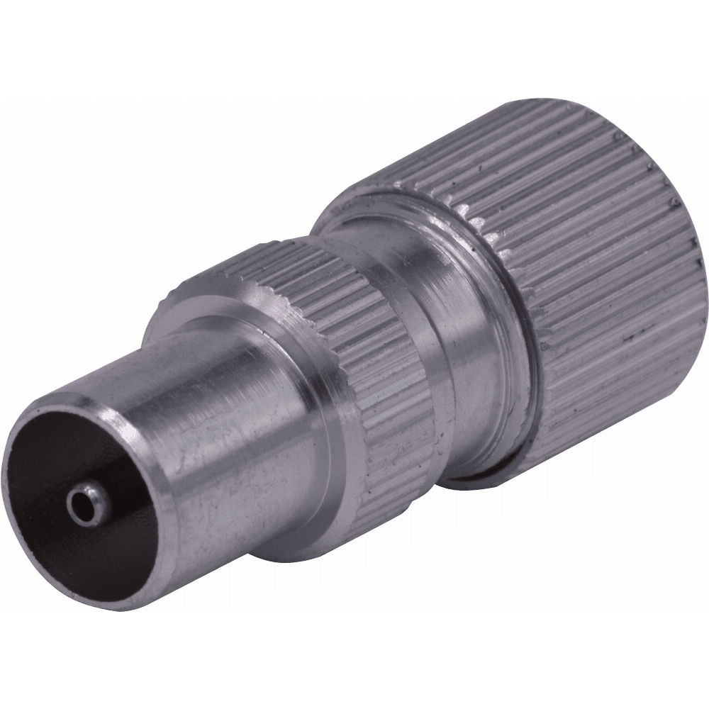 Single IEC Male Alloy Coax Plug for RG6 Cable | Blake UK - Blake UK