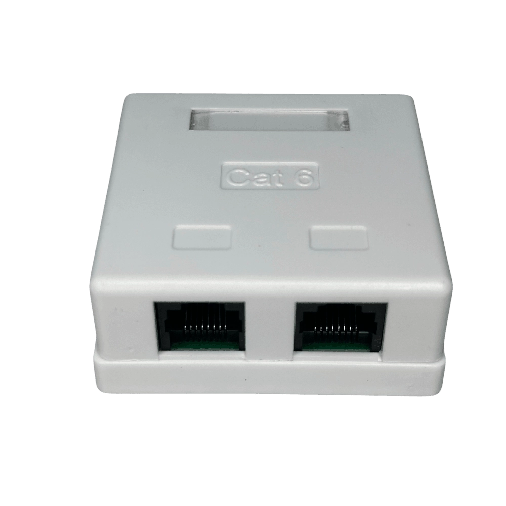 Velocity 2-Port UTP CAT6 Surface Mount | Blake UK - Blake UK