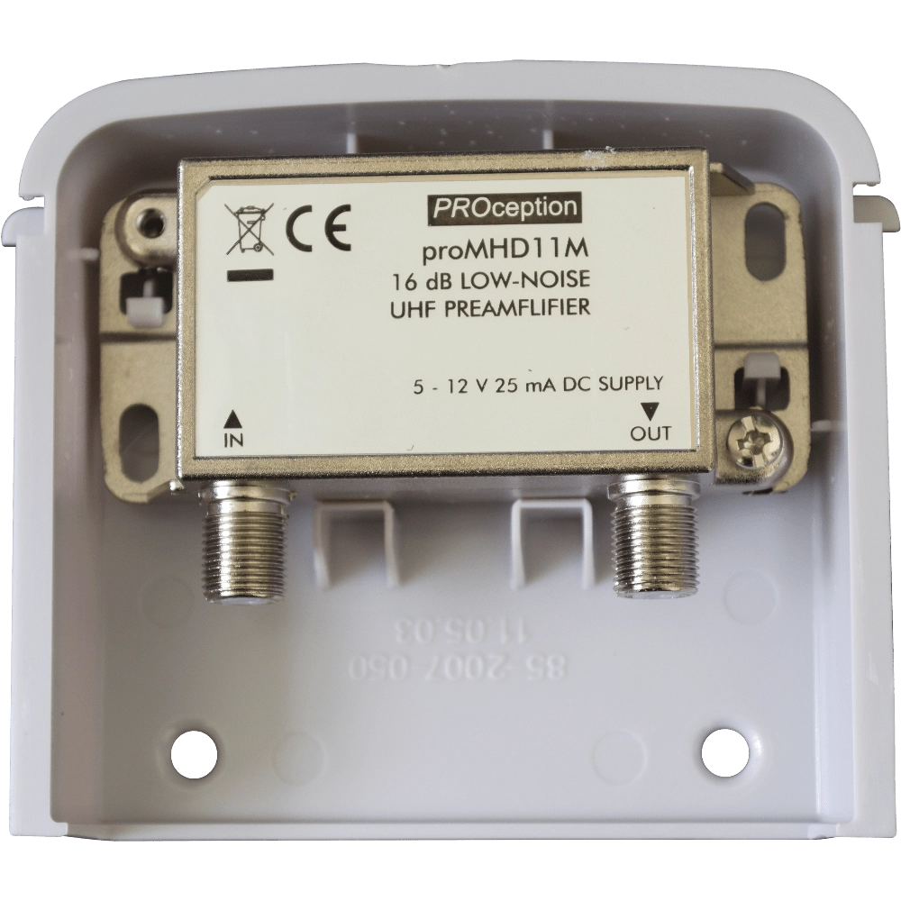 1 Way UHF Medium Gain Masthead Amplifier | PROception - Blake UK