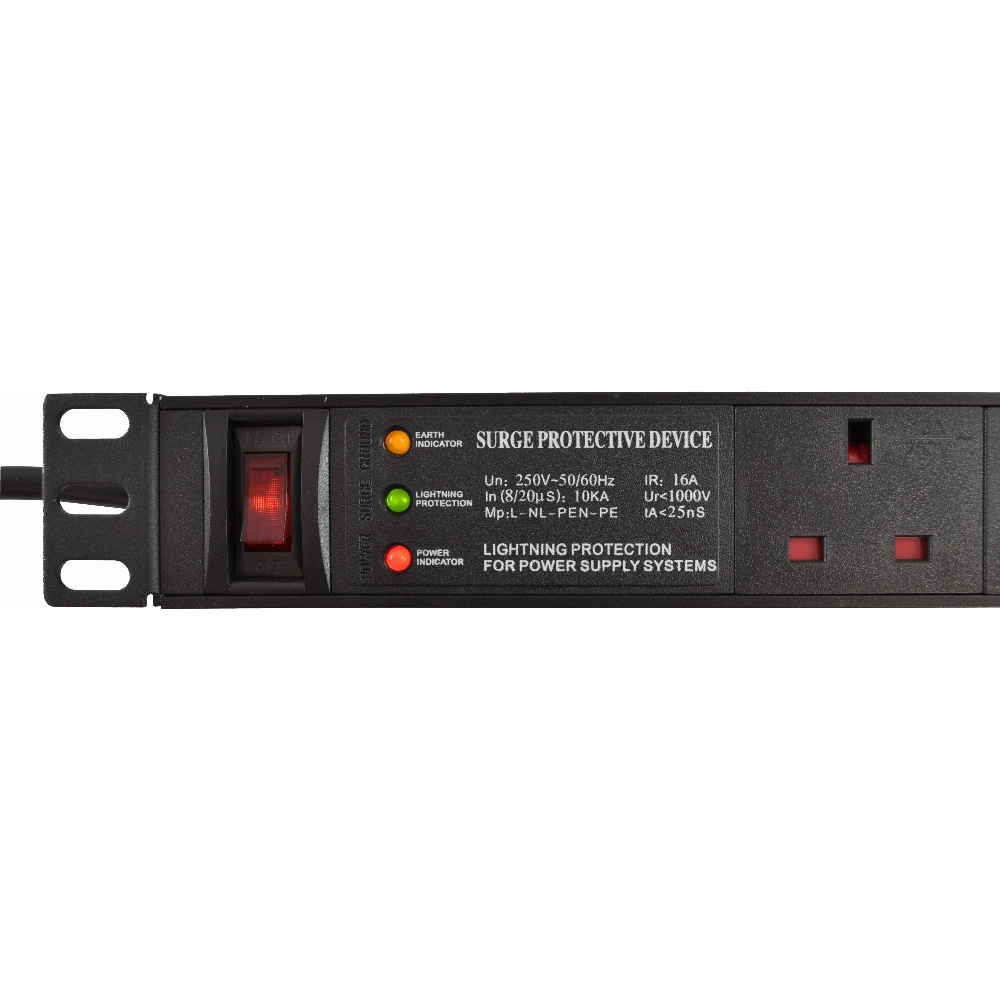 6 Way Power Distribution Unit for Network Cabinet | Blake UK - Blake UK