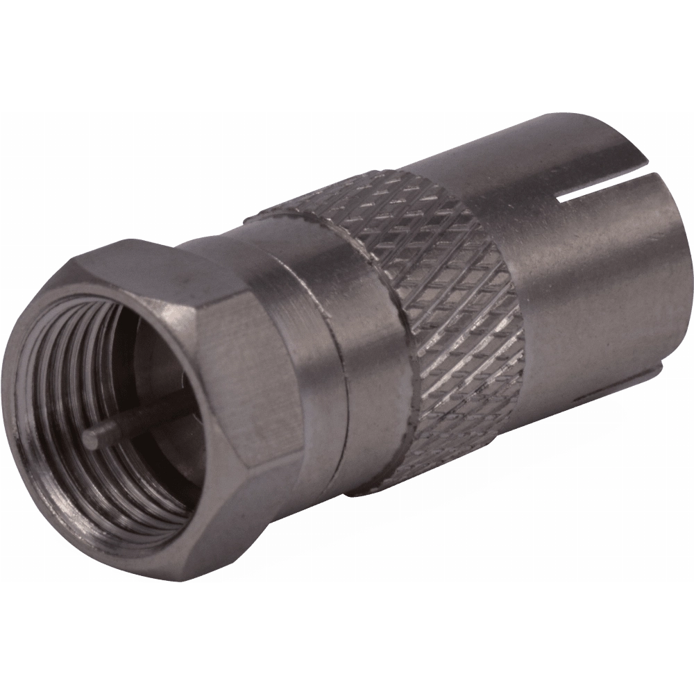 Single F-Type Male to IEC Female Adaptor | Blake UK - Blake UK
