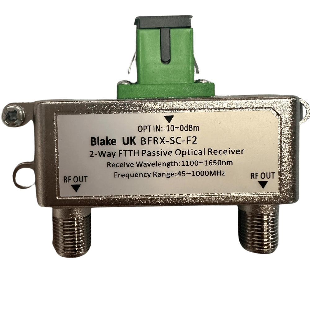 Single Mode Fibre Optical 2-Way FTTH Passive Optical Splitter Receiver ...