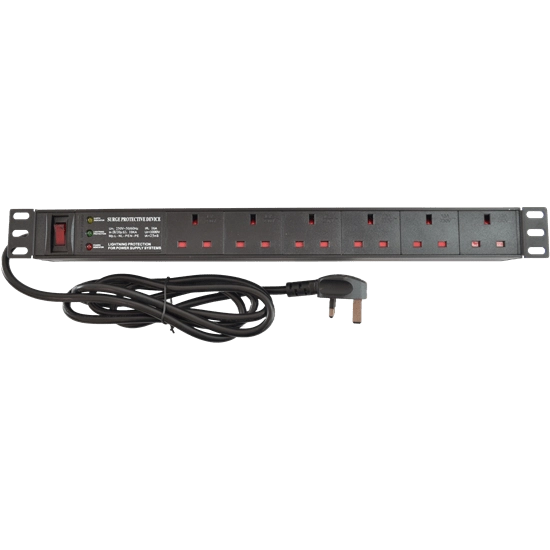 6 Way Power Distribution Unit for Network Cabinet | Blake UK - Blake UK