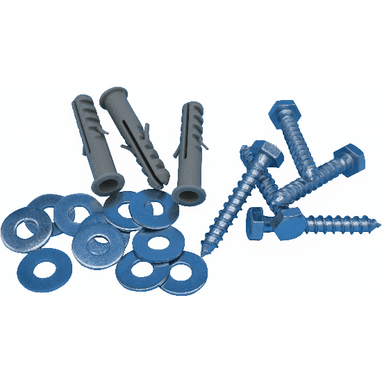 M8 x 50mm Fixing Kit: Bolt, M10 Plug & Washer | Blake UK - Blake UK