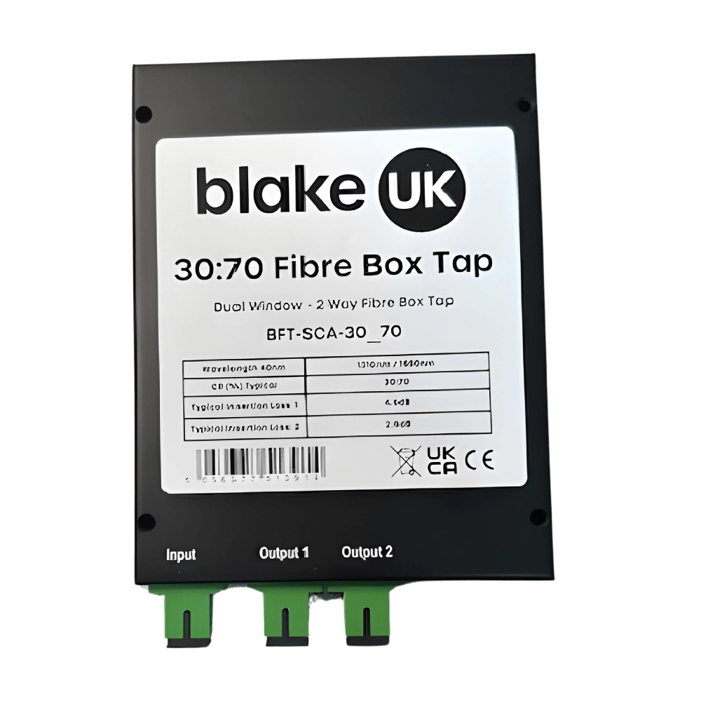 Fibre Optic Box Tap for Light Splitting | Blake UK - Blake UK
