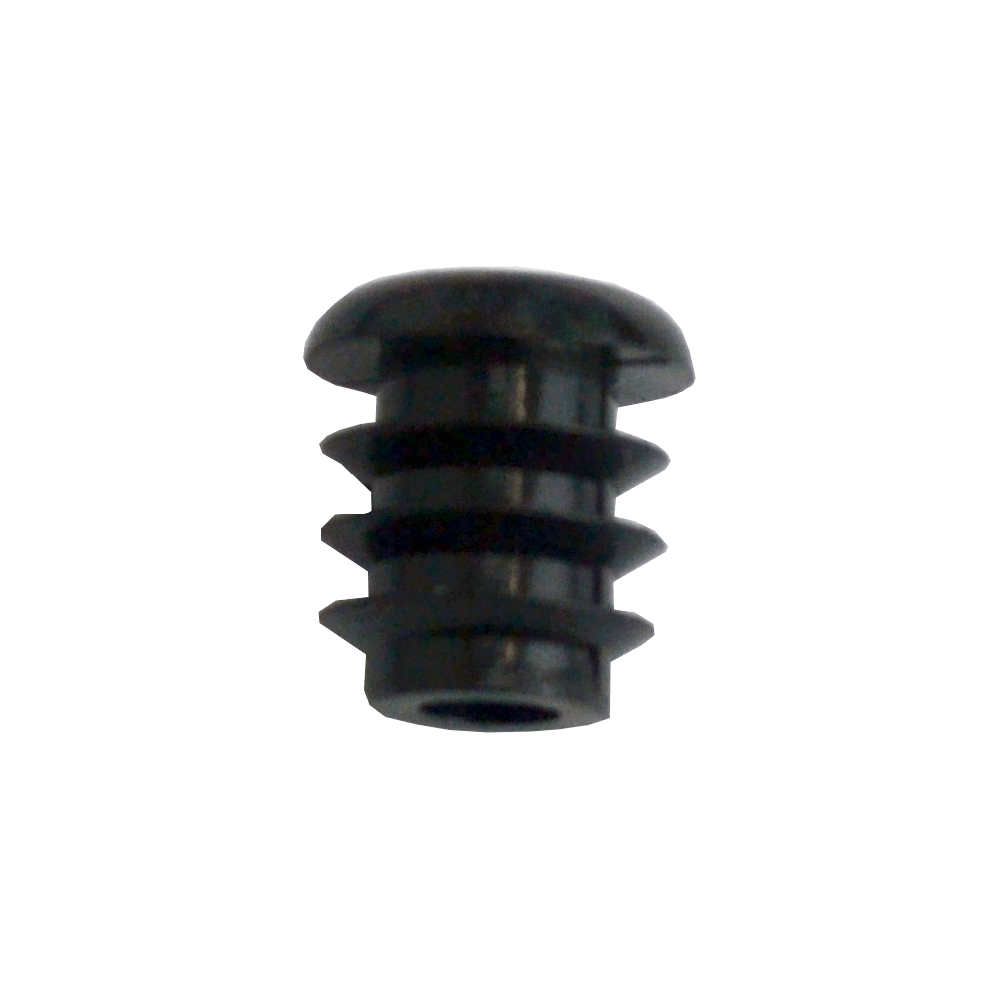 0.5mm Internal Round Black Plastic End Plug | Blake UK - Blake UK