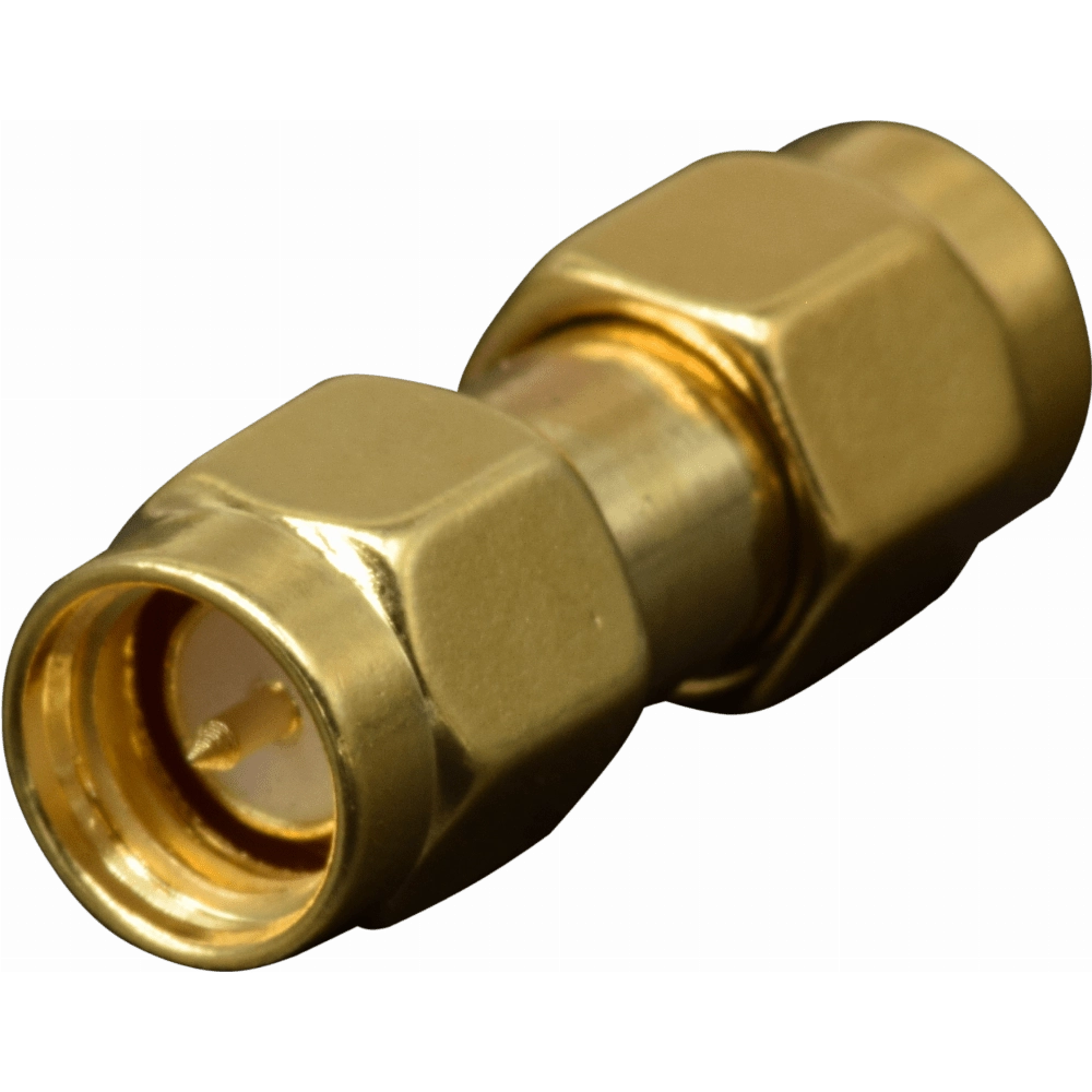 SMA Male to SMA Male Adaptor Gold Connector | PROception - Blake UK