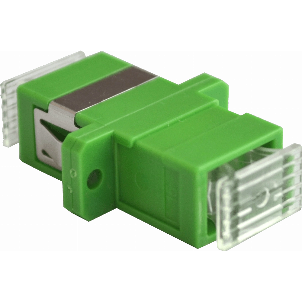 Simplex SC/APC Fibre Optic Adaptor with Flange | Blake UK - Blake UK