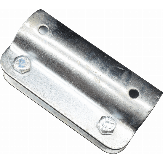 1.25 Bright Zinc Plated Antenna Mast Coupler | Blake UK - Blake UK