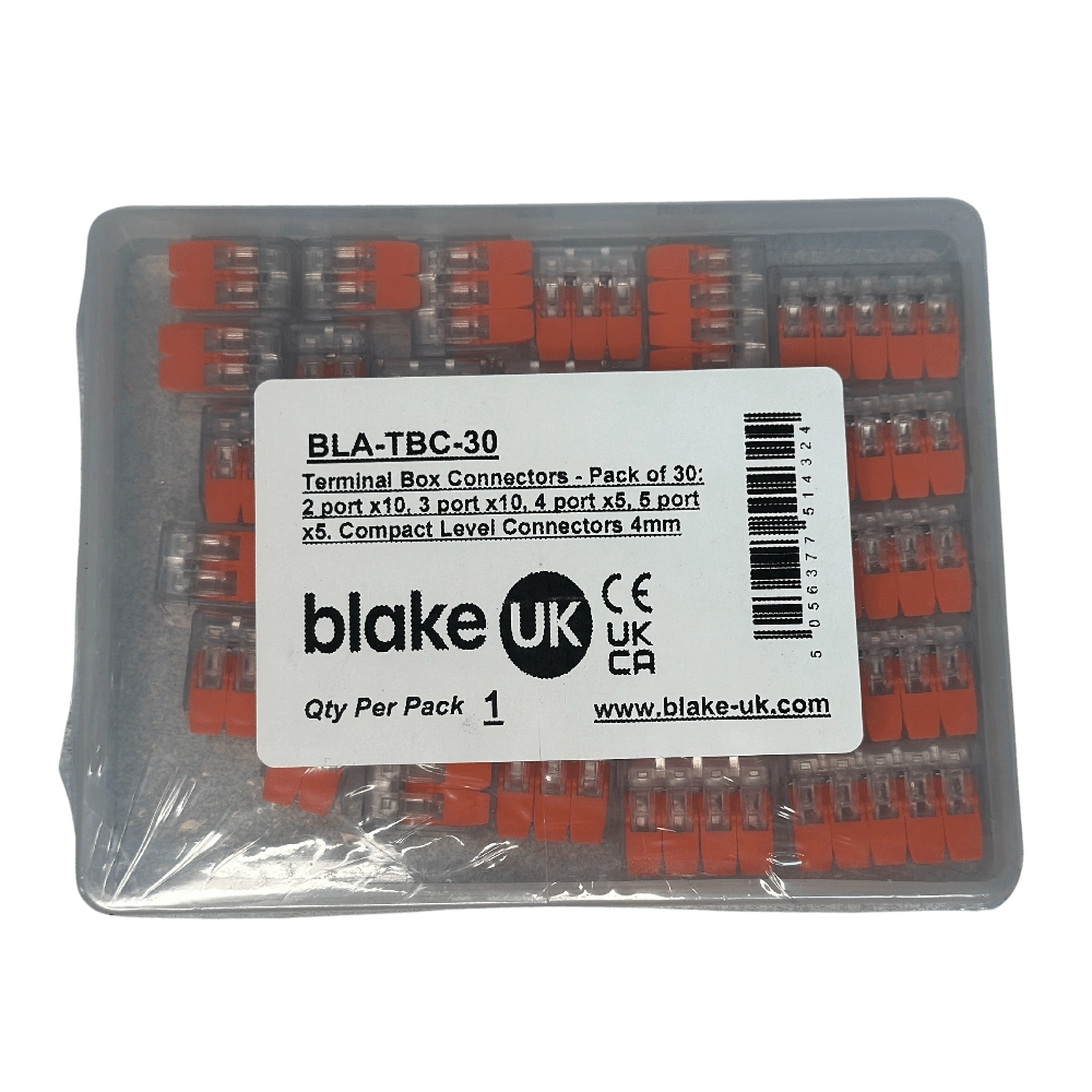 Pack of 30 Terminal Box Connectors | Blake UK - Blake UK