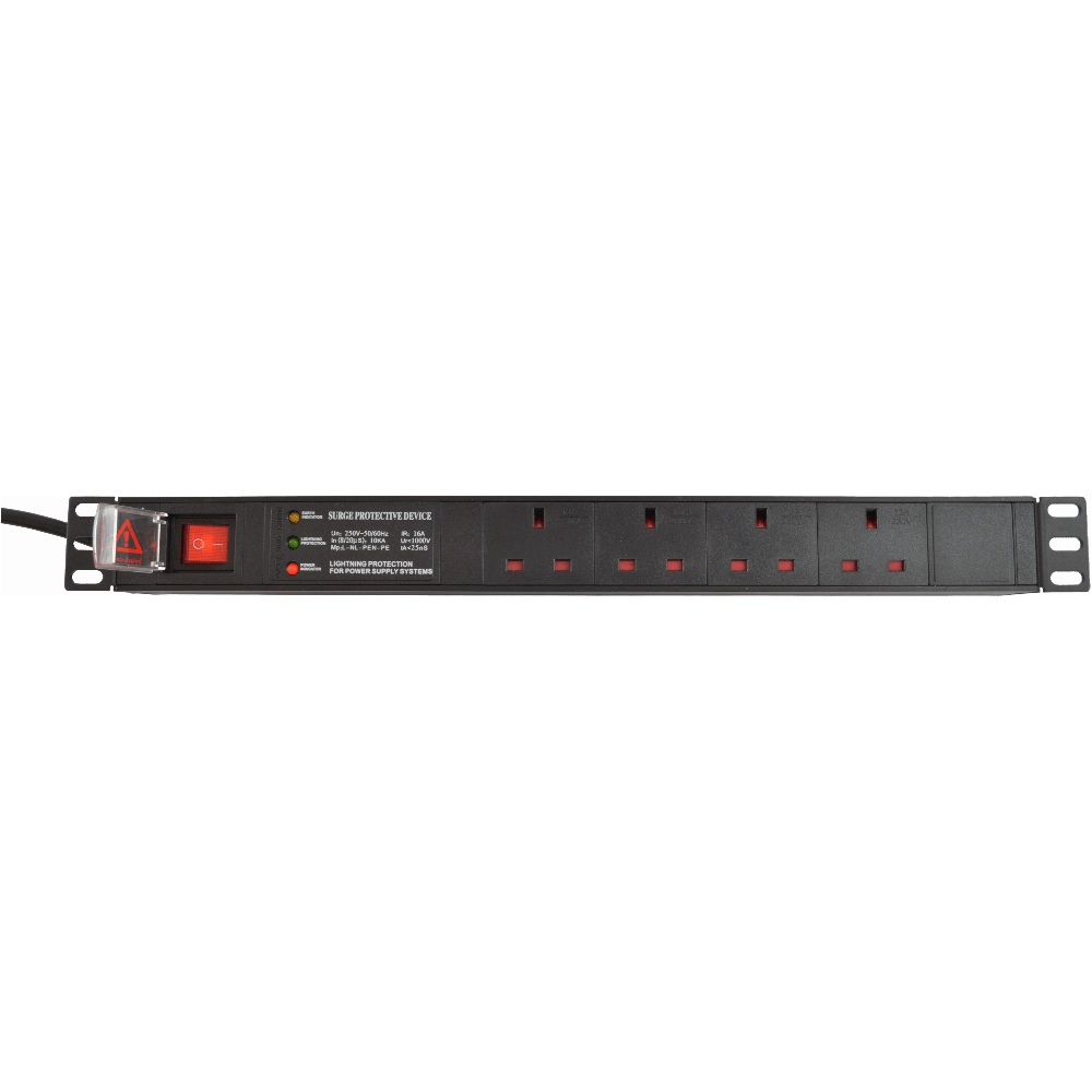 4 Way Power Distribution Unit for Network Cabinet | Blake UK - Blake UK