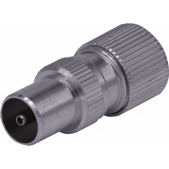 Single IEC Male Alloy Coax Plug for RG6 Cable | Blake UK - Blake UK