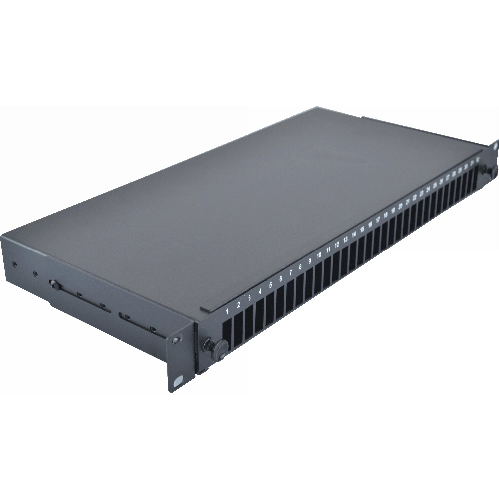 Duplex Fibre Optic Splice Rack Panel 32 Outlets | Blake UK - Blake UK