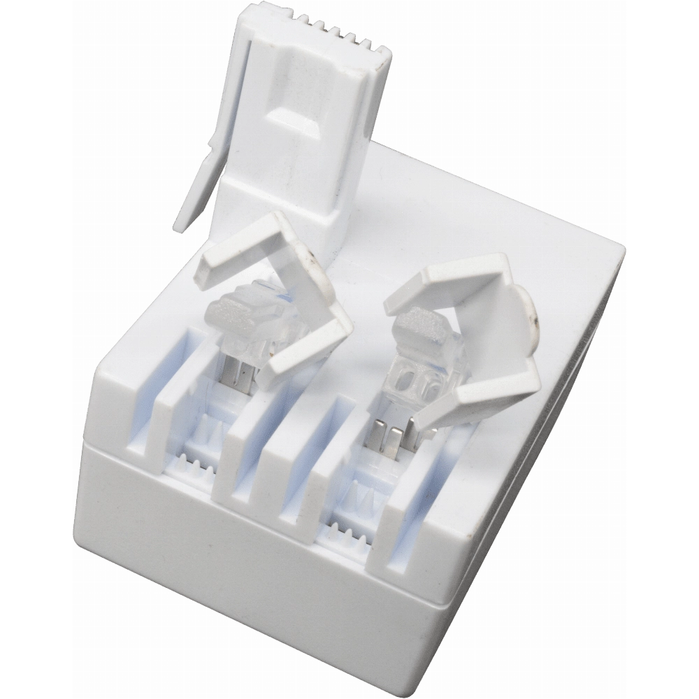 Plastic Self Kroning Telephone Double Adaptor | Blake UK - Blake UK