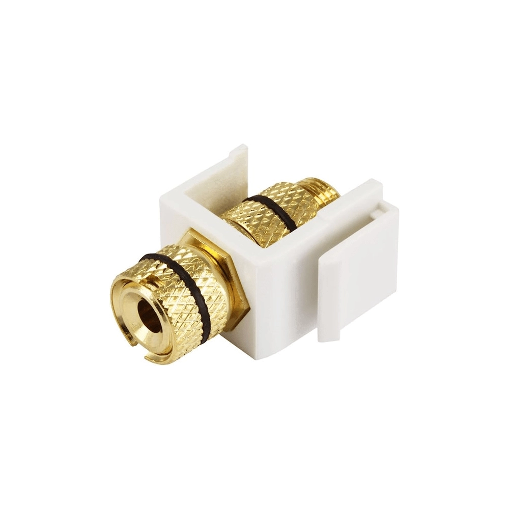 Banana Plug Keystone for Multimedia Patch Panel | Blake UK - Blake UK