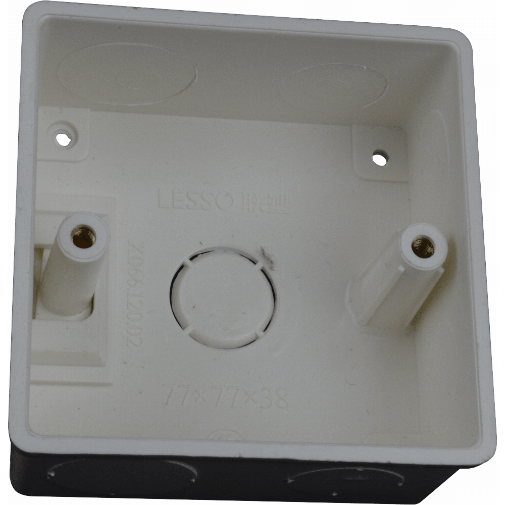 White Plastic Back Box for In Wall Access Point | PROception - Blake UK