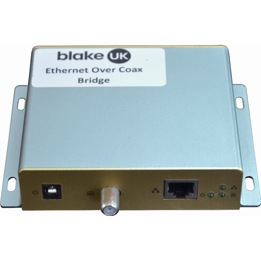 High Speed Ethernet over Coax Bridge 1Gbps | Blake UK - Blake UK