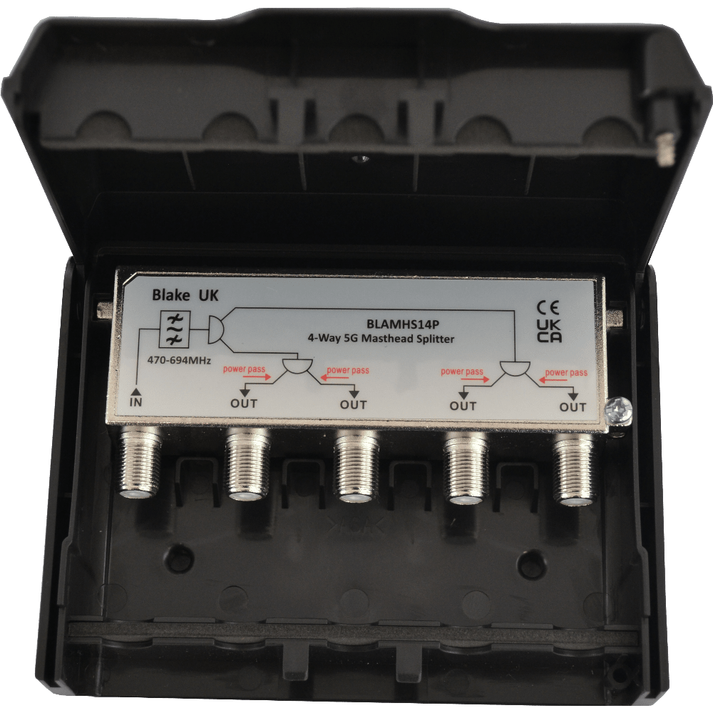 4 Way External Masthead Splitter and Combiner | Blake UK - Blake UK
