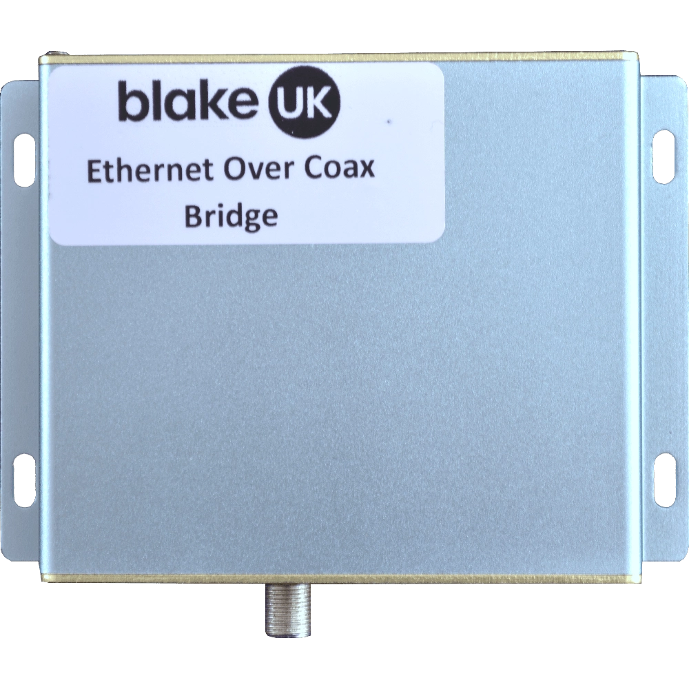 High Speed Ethernet over Coax Bridge 1Gbps | Blake UK - Blake UK