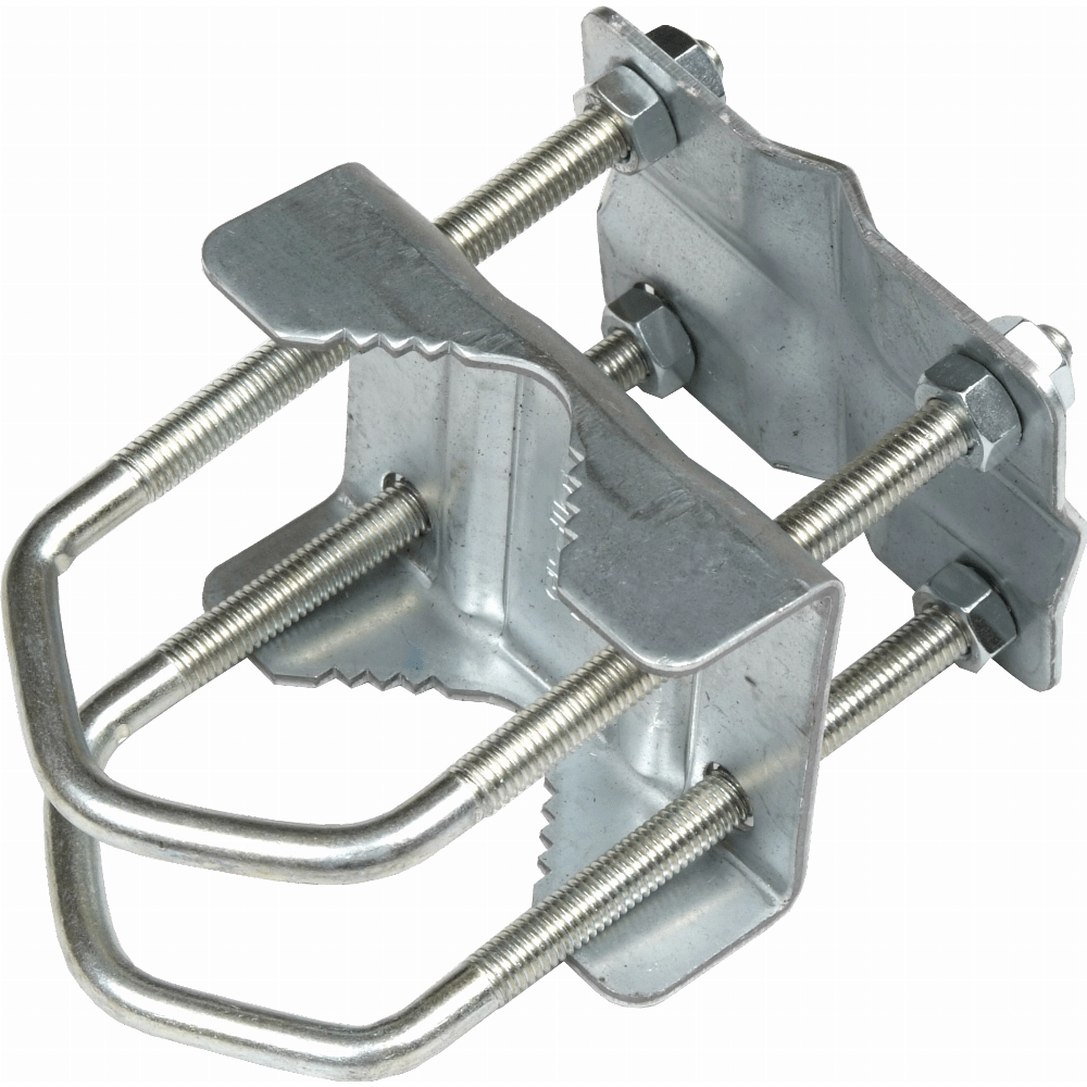 2x2 Galvanised Steel Mast Clamp For Antennas | Blake UK - Blake UK