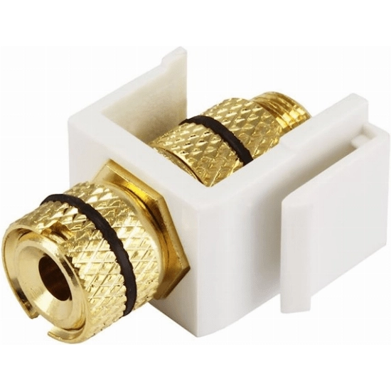 Banana Plug Keystone for Multimedia Patch Panel | Blake UK - Blake UK