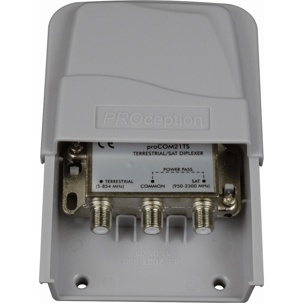 Terrestrial Satellite F-Type Diplexer Masthead | Blake UK - Blake UK