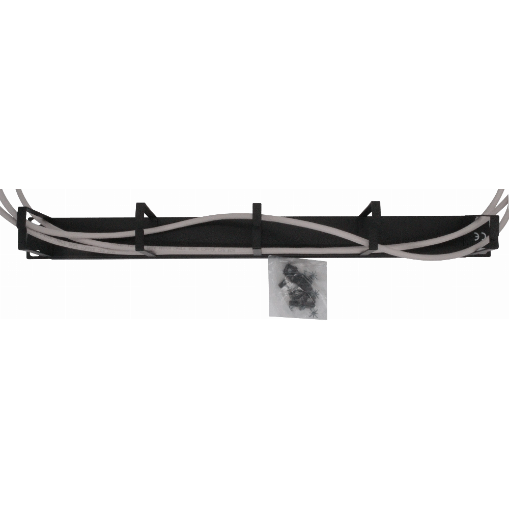 1U Cable Management Bar with 5 Metal Rings | PROception - Blake UK