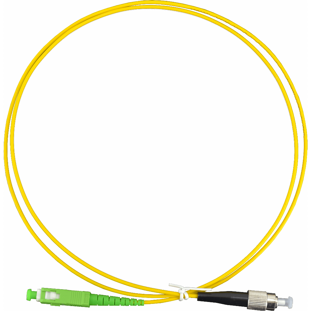 1m Simplex Fibre Optic Lead FC/UPC to SC/APC | Blake UK - Blake UK